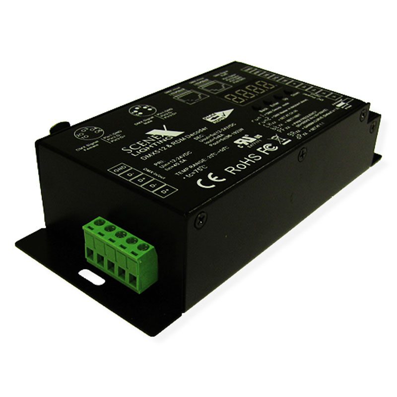 5 Channel DMX Driver | StudioPro 5 Channel DMX Digital Decoder | GLP